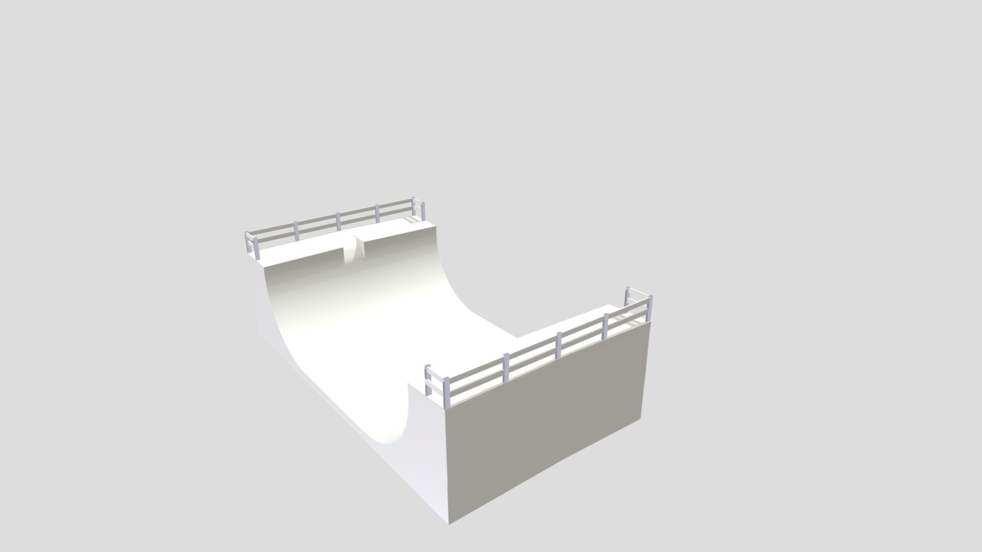 DIG4780 Assignment 3: Half-Pipe - Download Free 3D model by atheo01 ...