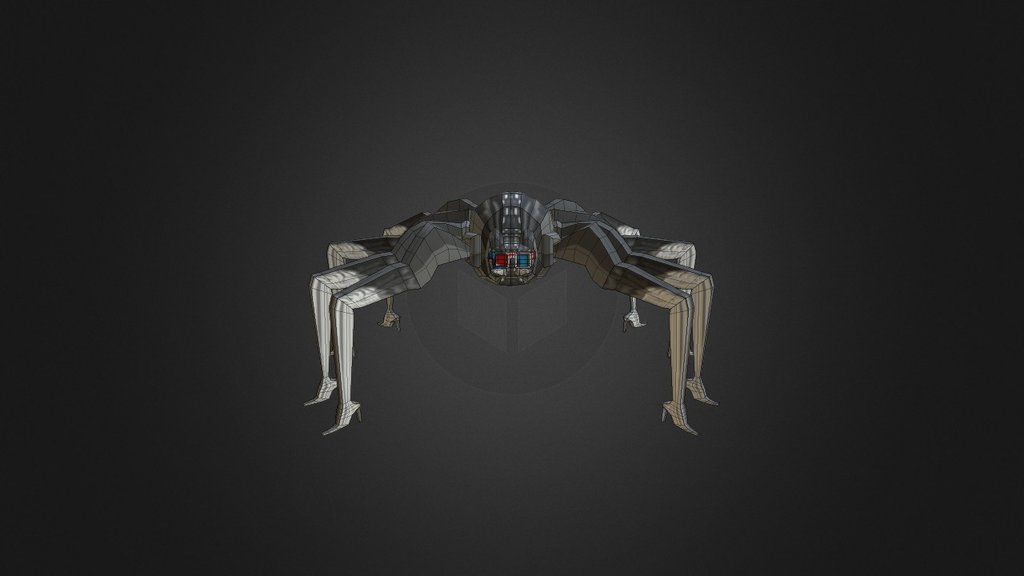 Low Poly Spider 3D - Download Free 3D model by daxterpiece [c1d0401 ...