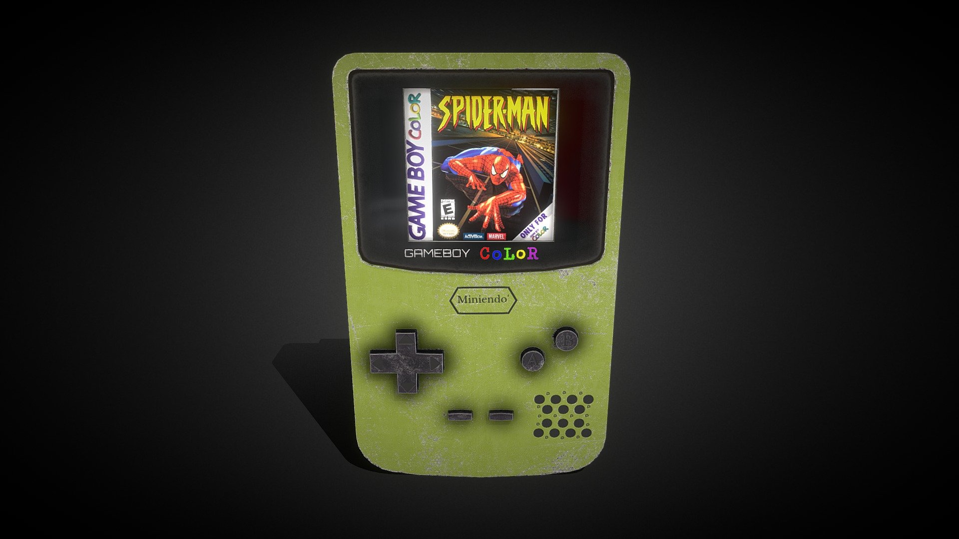 gameboy - 3D model by Azamat Blender 3d (@azamata2019) [c1d0dc0 ...