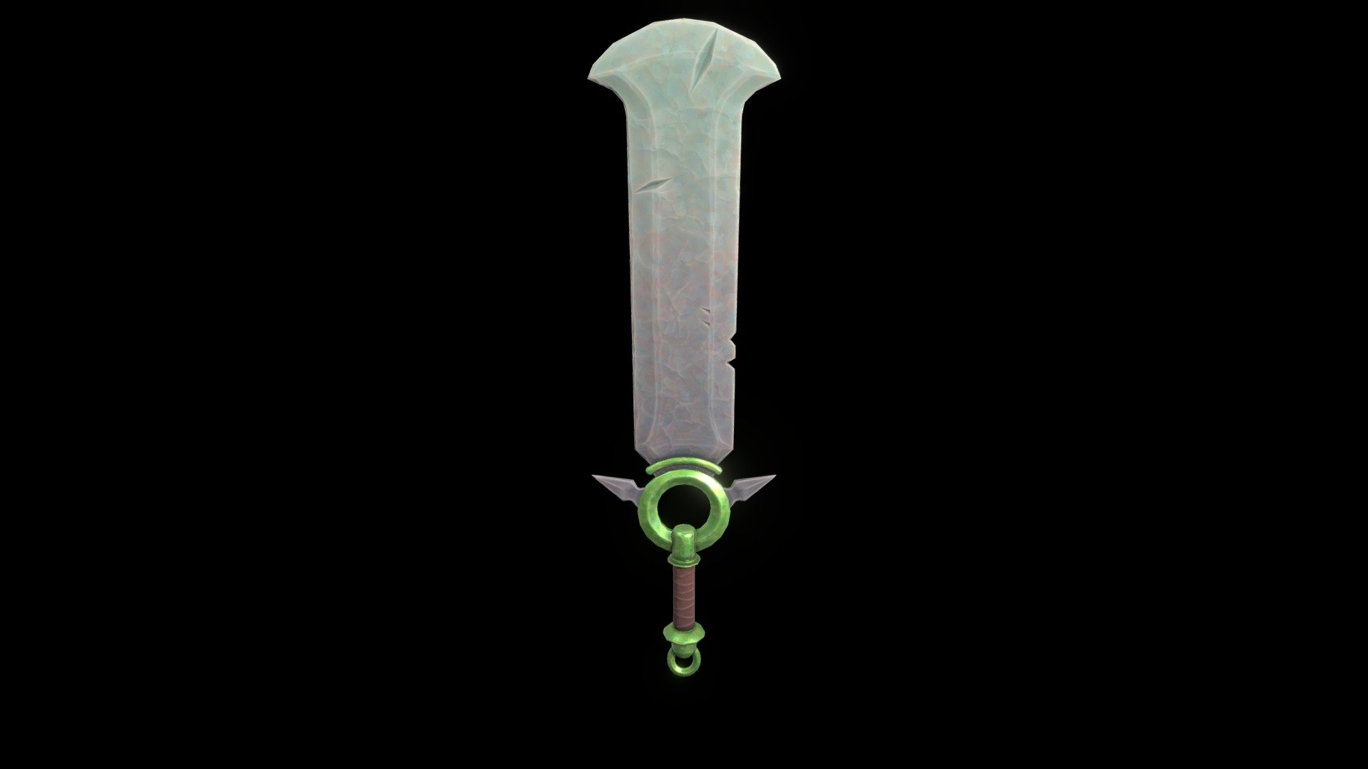 Stylized Sword - 3D model by Nahuel Ivan Alvarez (@Nahuy) [c1d3094 ...