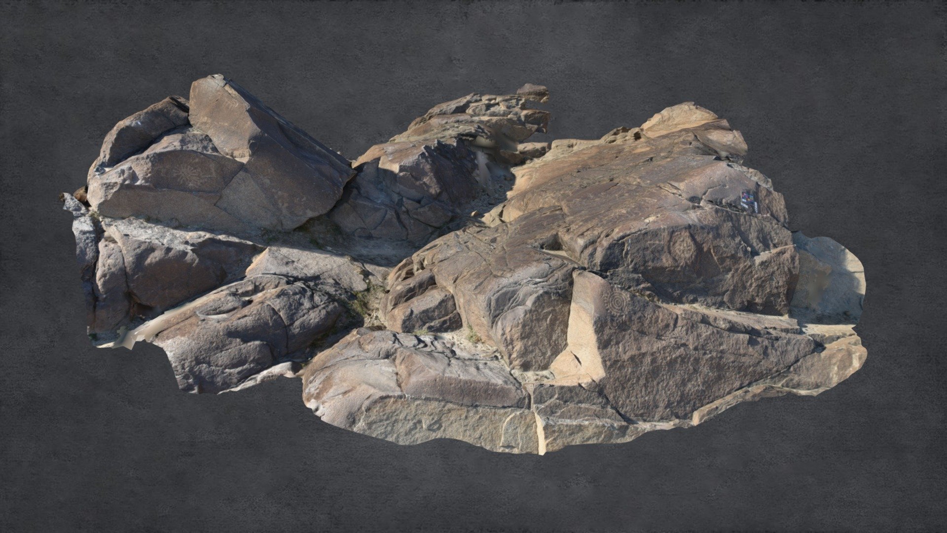 Rock Carving at Hodar Gah (Rock HD1-011-2) - 3D model by cvlablums ...