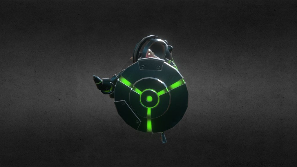 Guard_idle - 3D model by Flore Lemoine (@Draellyah) [c1d4990] - Sketchfab