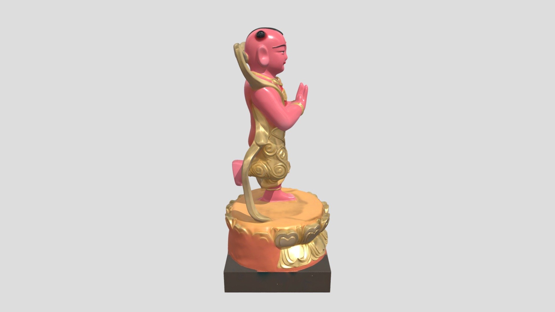 god Statue 3d Model - Download Free 3D model by ji4ngli0ng [c1d537b ...