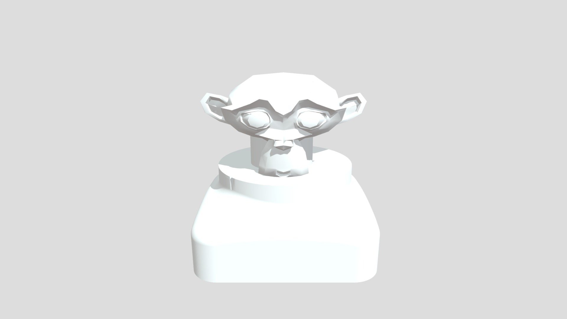 Monkey Key Cap - 3D model by wolfpack25 [c1d6d79] - Sketchfab