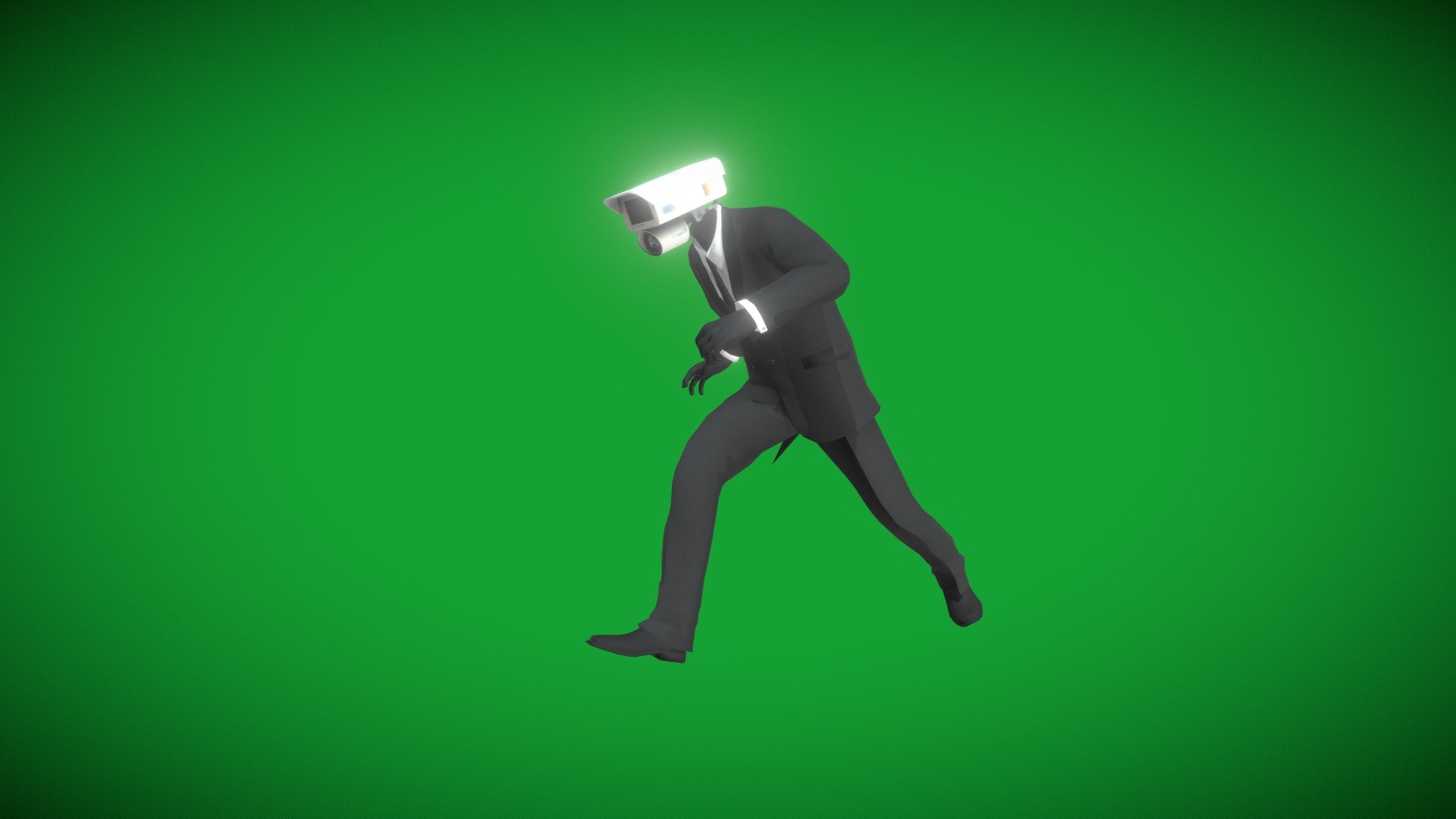 Cameraman Injured Run - Download Free 3D model by Pumpkin (@savounited ...
