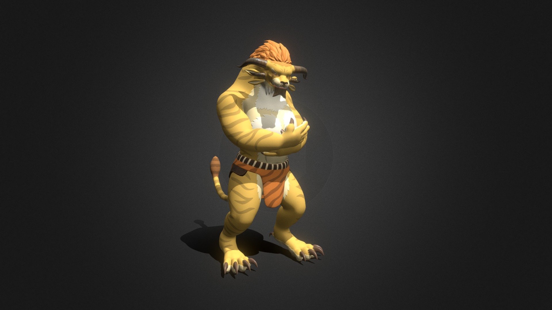 Garro Facebreaker - Charr - 3D model by Kianga [c1d7cf7] - Sketchfab