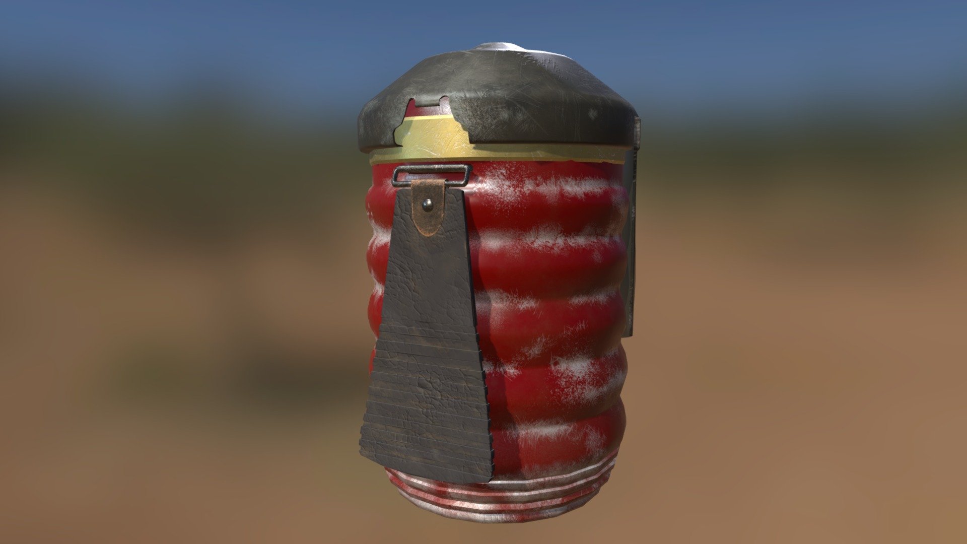 WW2 Italian Breda Mod. 35 - 3D model by Stephanie Ribas ...