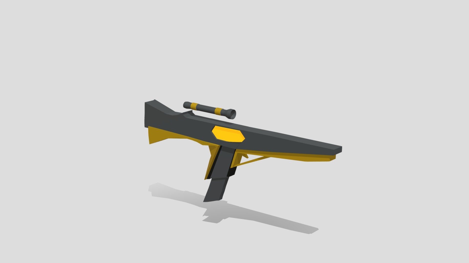 Gun with scope - 3D model by ShiwikYT (@shiwik_yt) [c1d848e] - Sketchfab