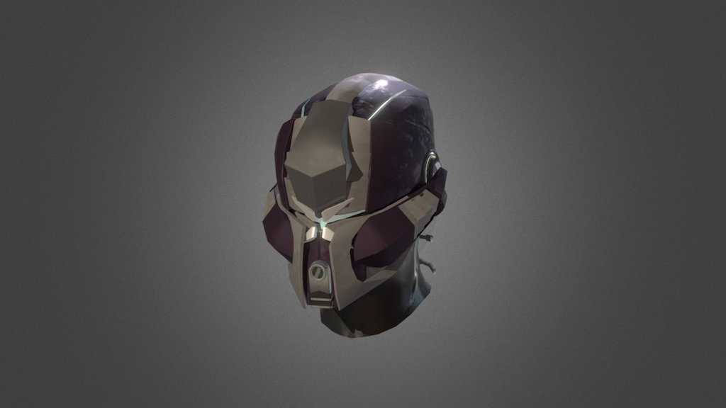 Void Helmet PlanetSide 2 - 3D model by axel mourier (@axelmourier ...