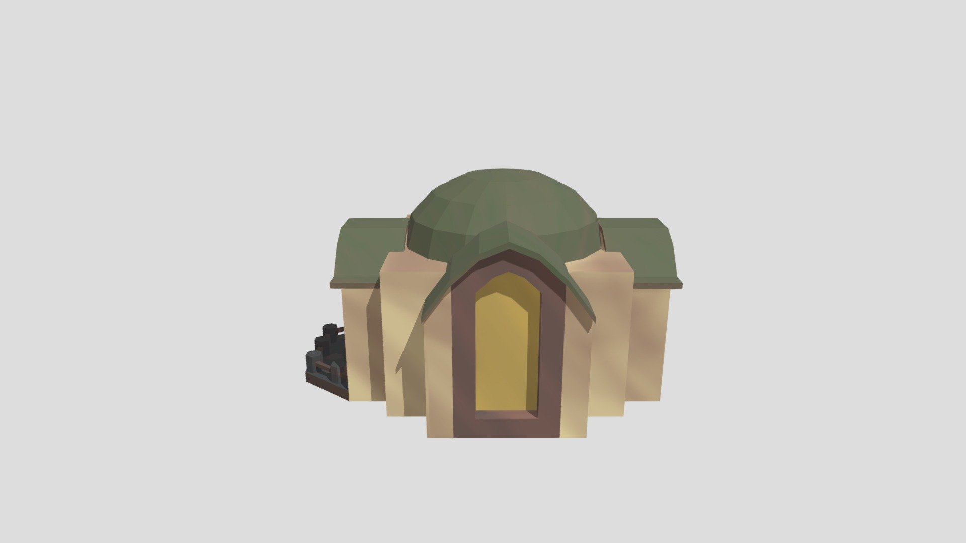 Hobbit House - Download Free 3D model by GuipGomes [c1dccf3] - Sketchfab