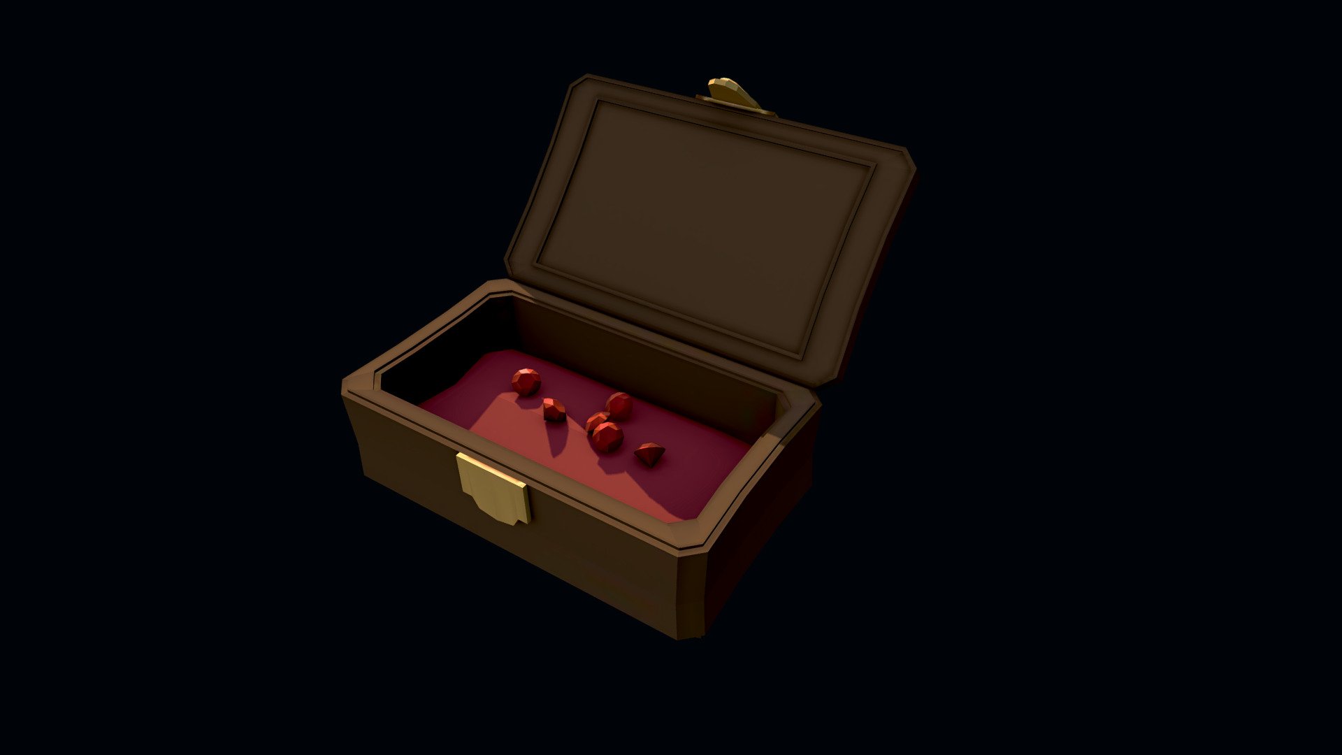 Low Poly Jewel Case (Free) - Download Free 3D model by Morky ...
