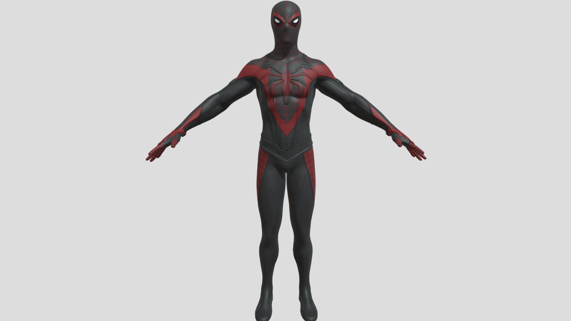 Miles Morales(Rigged) - 3D model by 3D MODELS (@3dworldz) [c1dfc0f ...