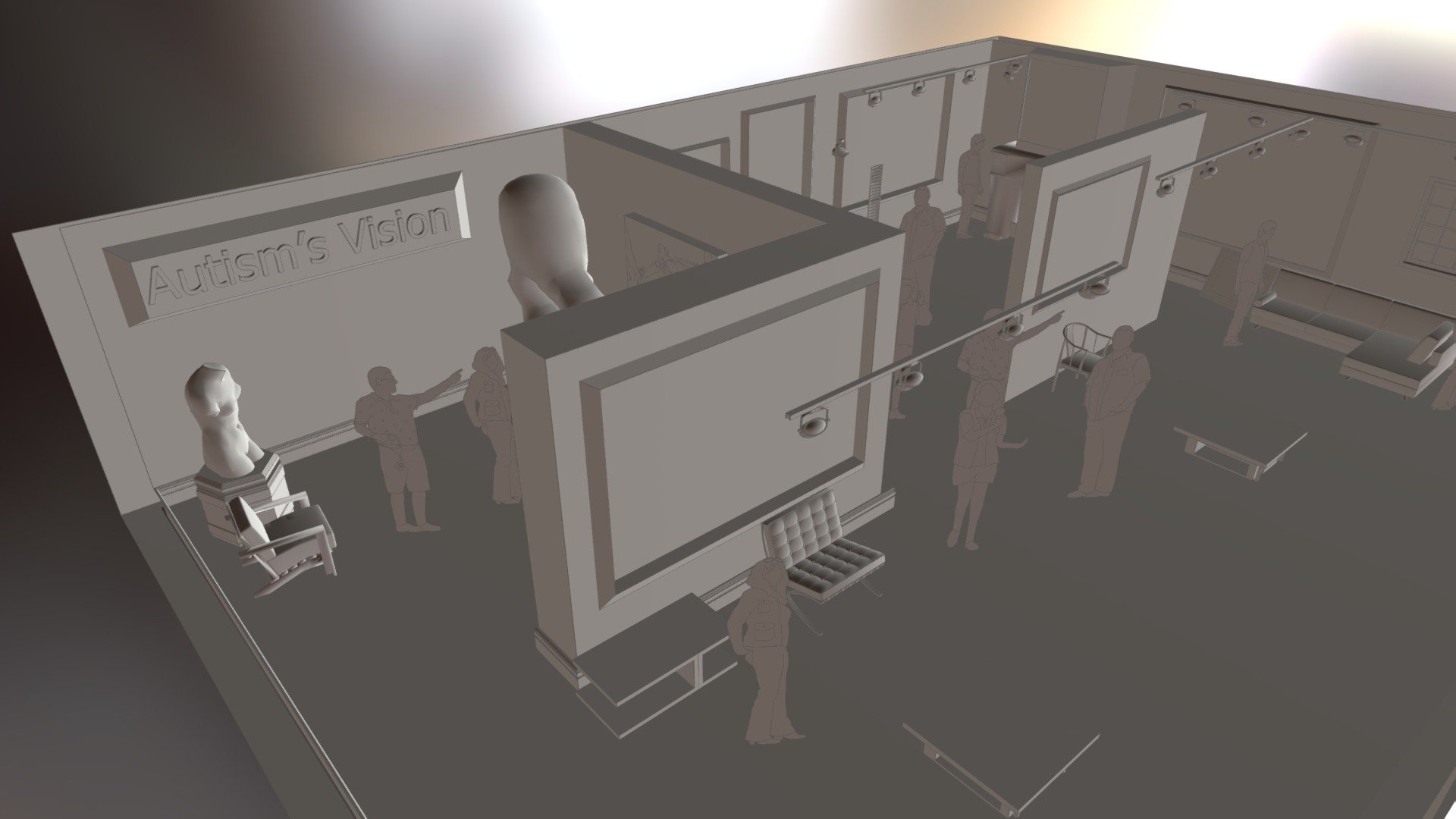 exhibition demo 3 - 3D model by 3035196420 [c1e2e5d] - Sketchfab