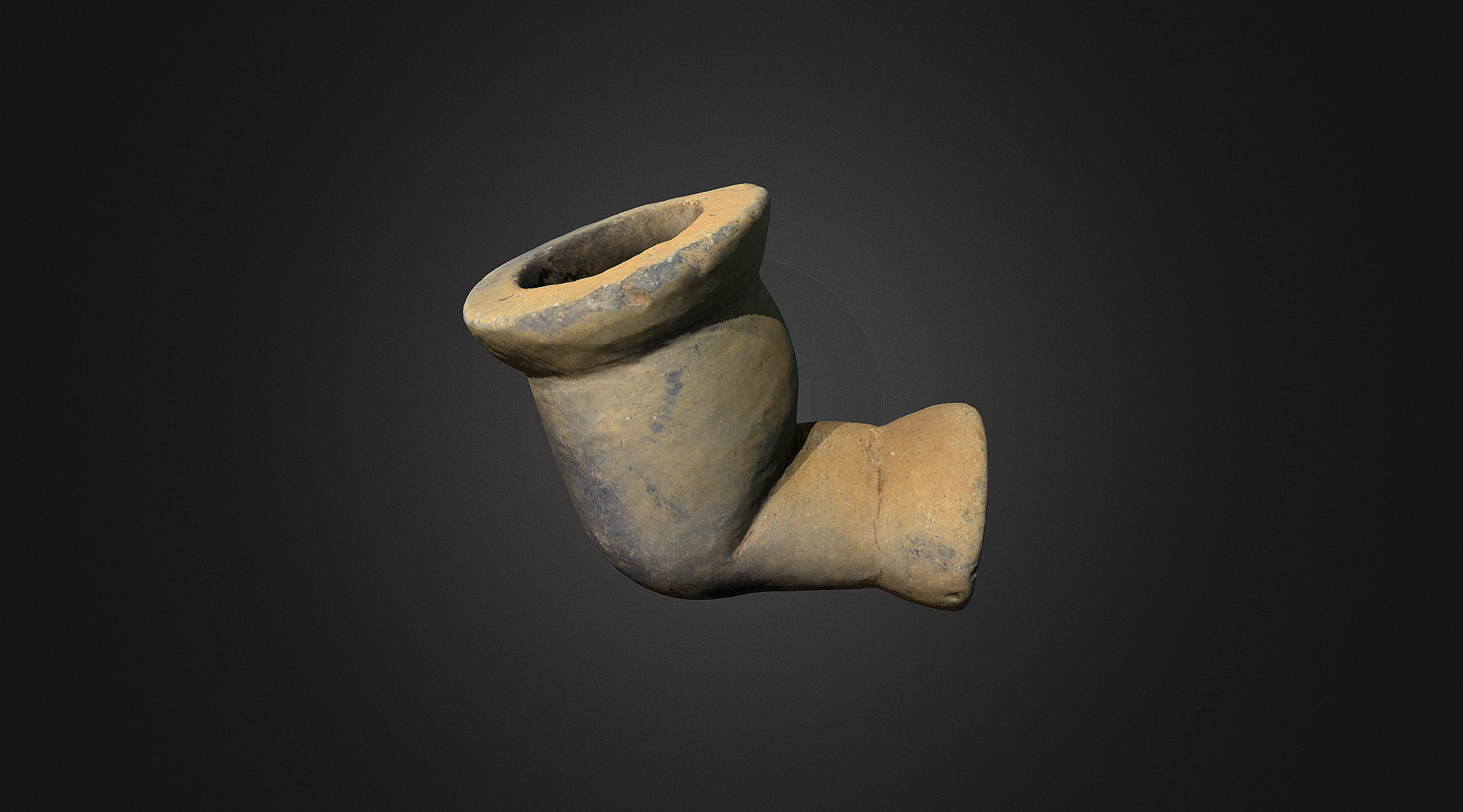 Clay Pipe (2093a3625) - Download Free 3D model by RLA Archaeology (@rla ...