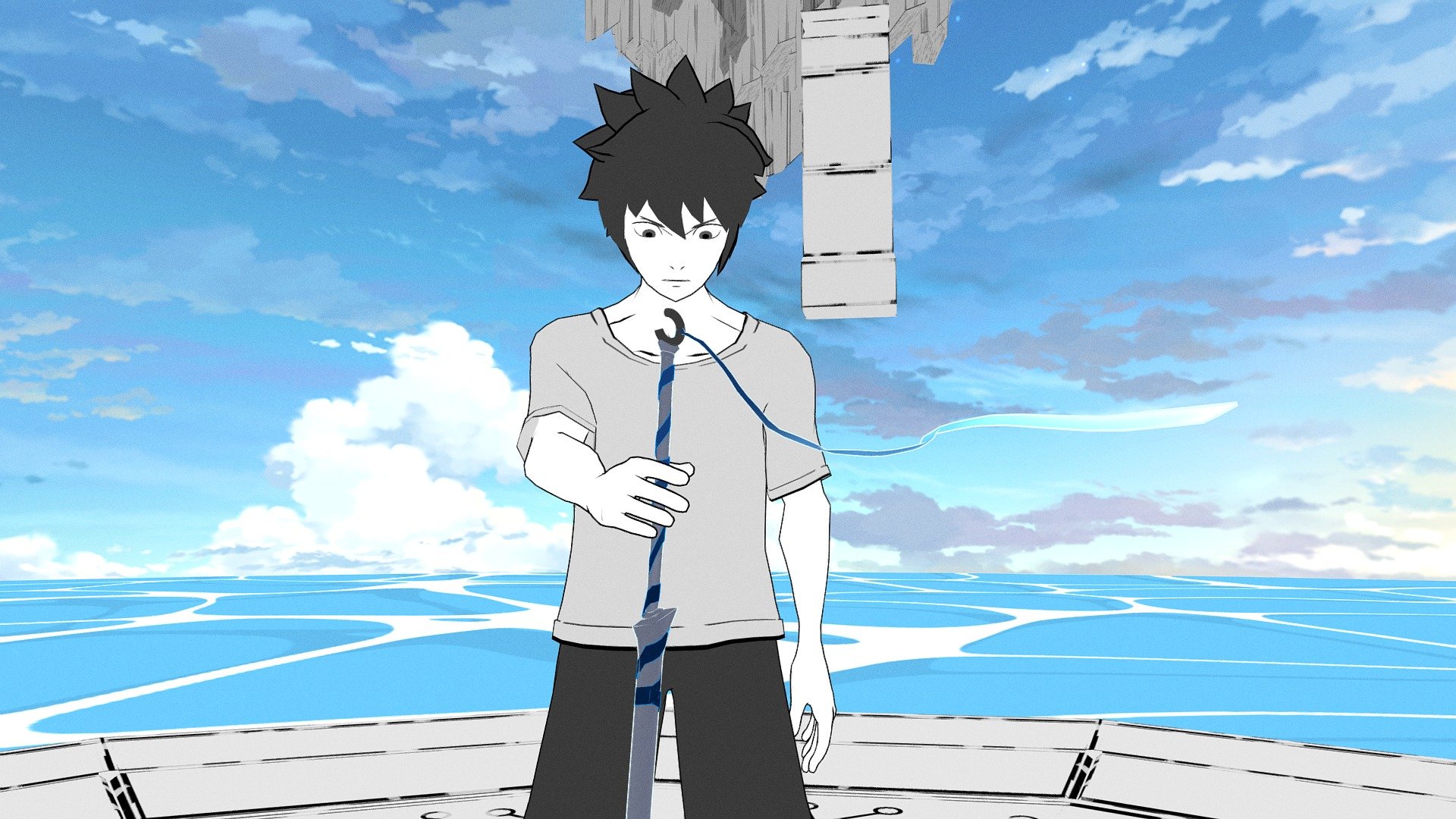 Manga//Anime Character - 3D model by Guilherme Moreira ...