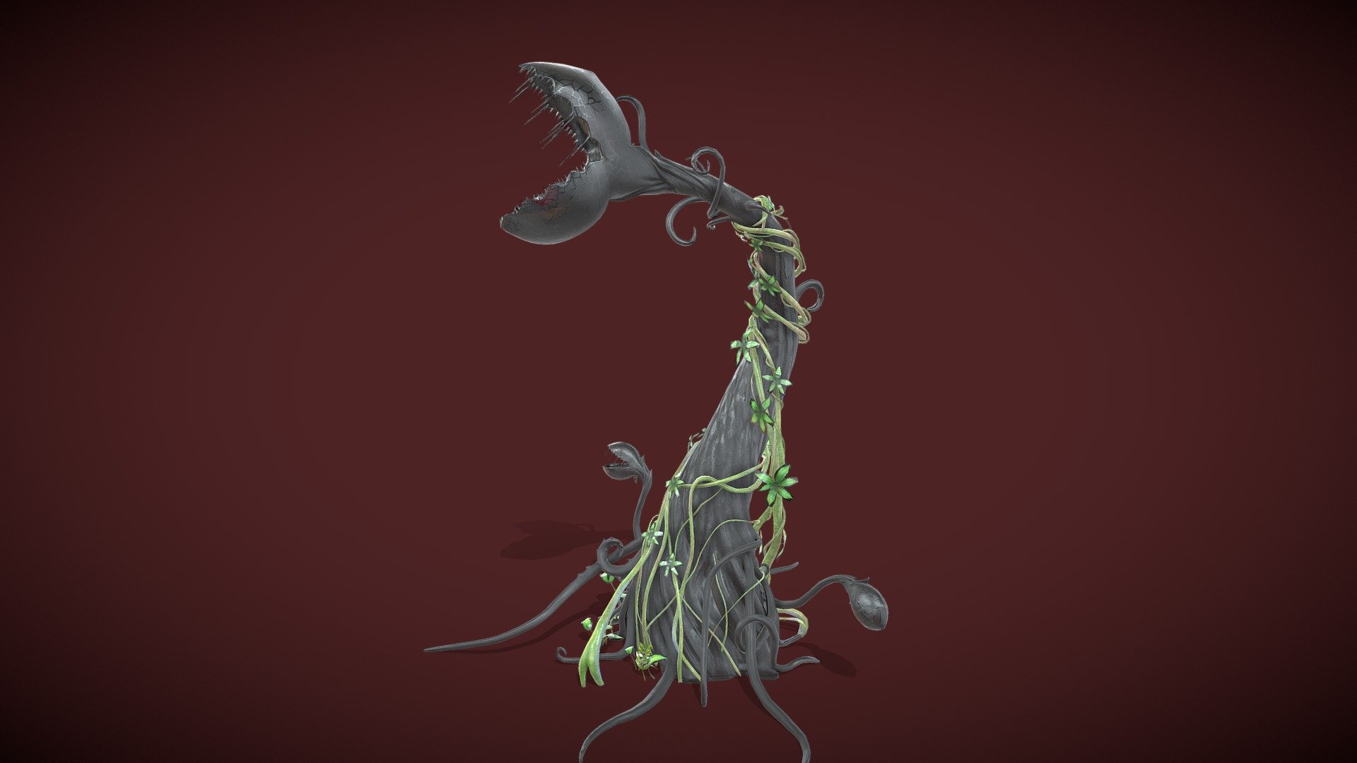 Animated Venus Flytrap Robot Loop - Download Free 3D model by ...