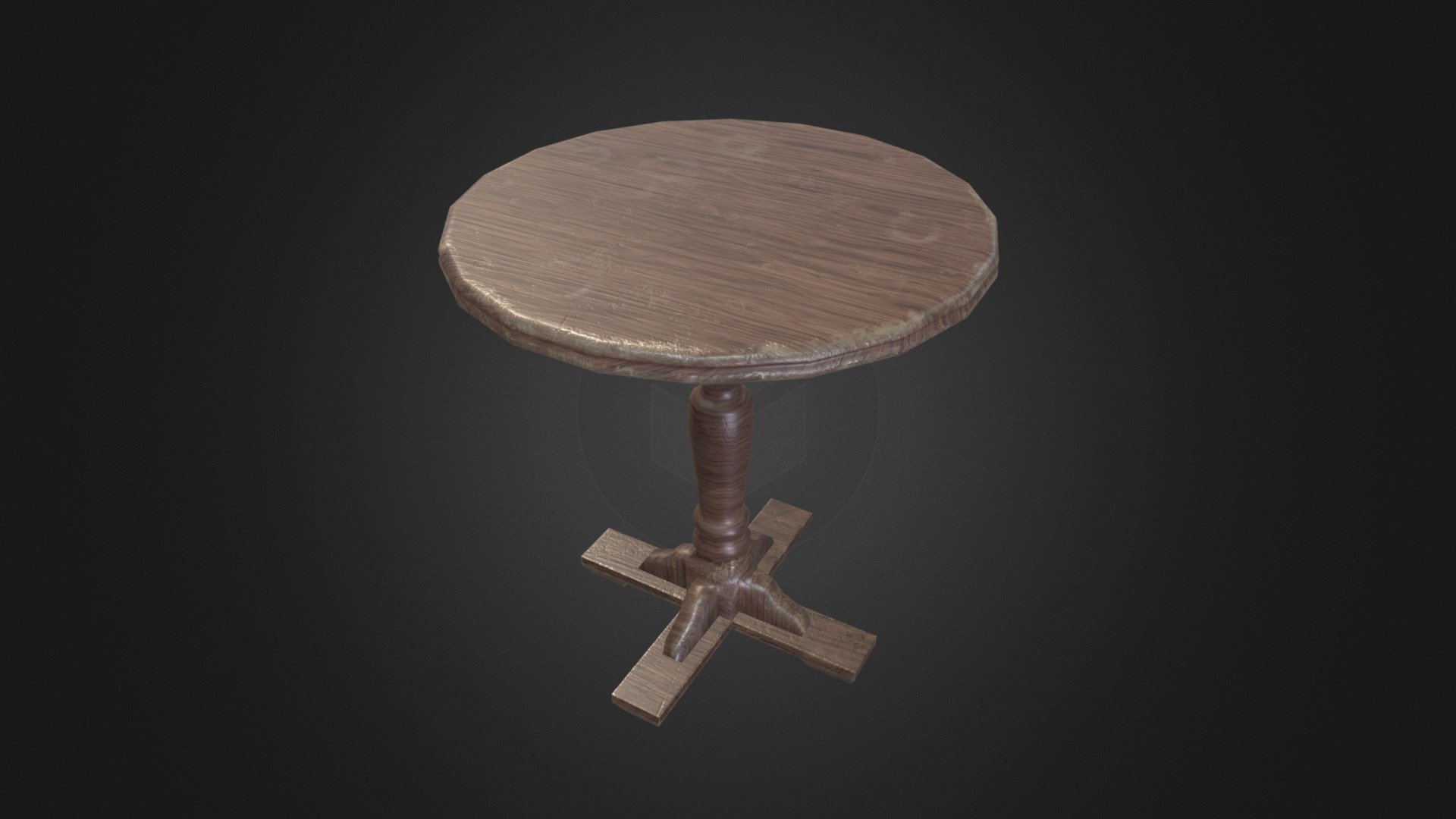 Round Bar Table - Download Free 3D model by TabbieCat [c1e67b9] - Sketchfab