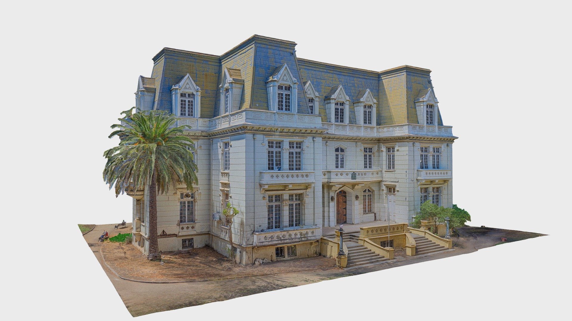 Palacio Carrasco, Viña del Mar, Chile - 3D model by Getarq [c1e6a3a ...