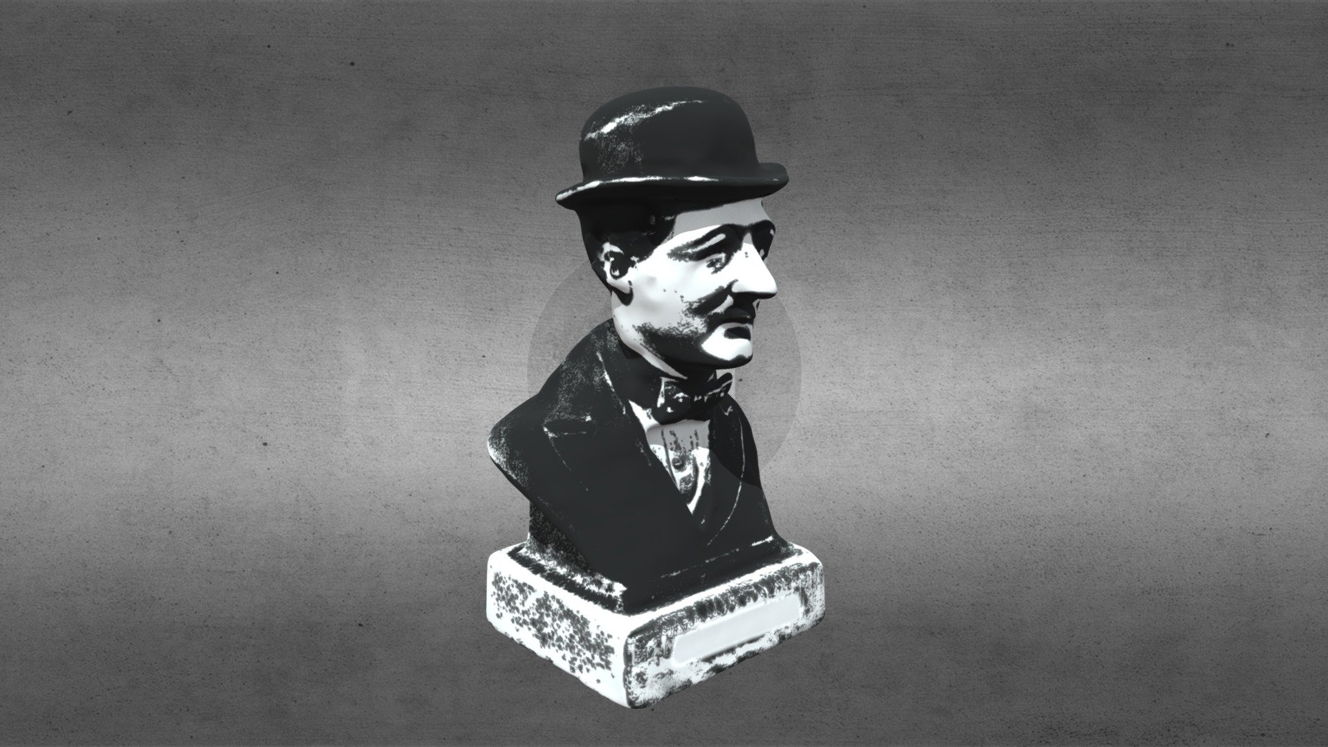 chaplin bust - Download Free 3D model by vicente betoret ferrero ...