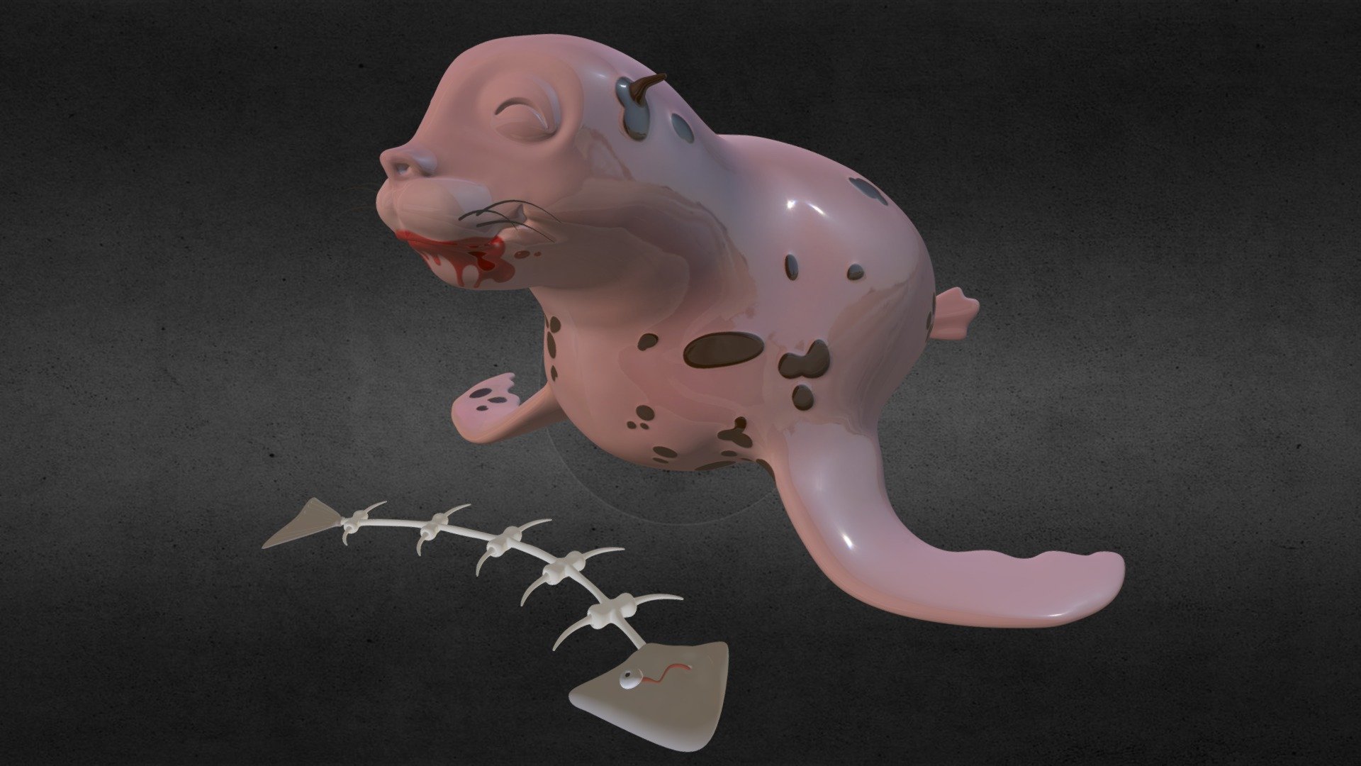 The Seal - 3D model by caio3d [c1e880c] - Sketchfab