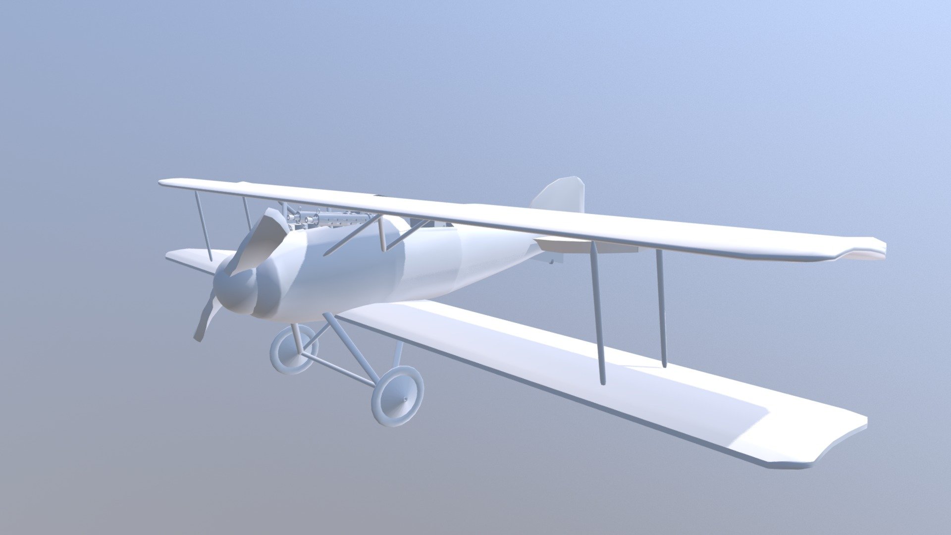 Albatross DII Low Poly - 3D model by HyperstarLaura [c1eb130] - Sketchfab