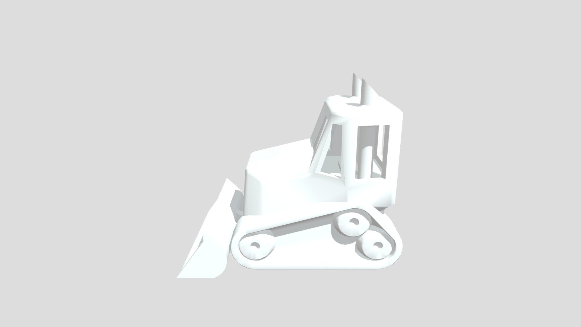 Bulldozer - 3D model by macqueen03 [c1ebc0a] - Sketchfab