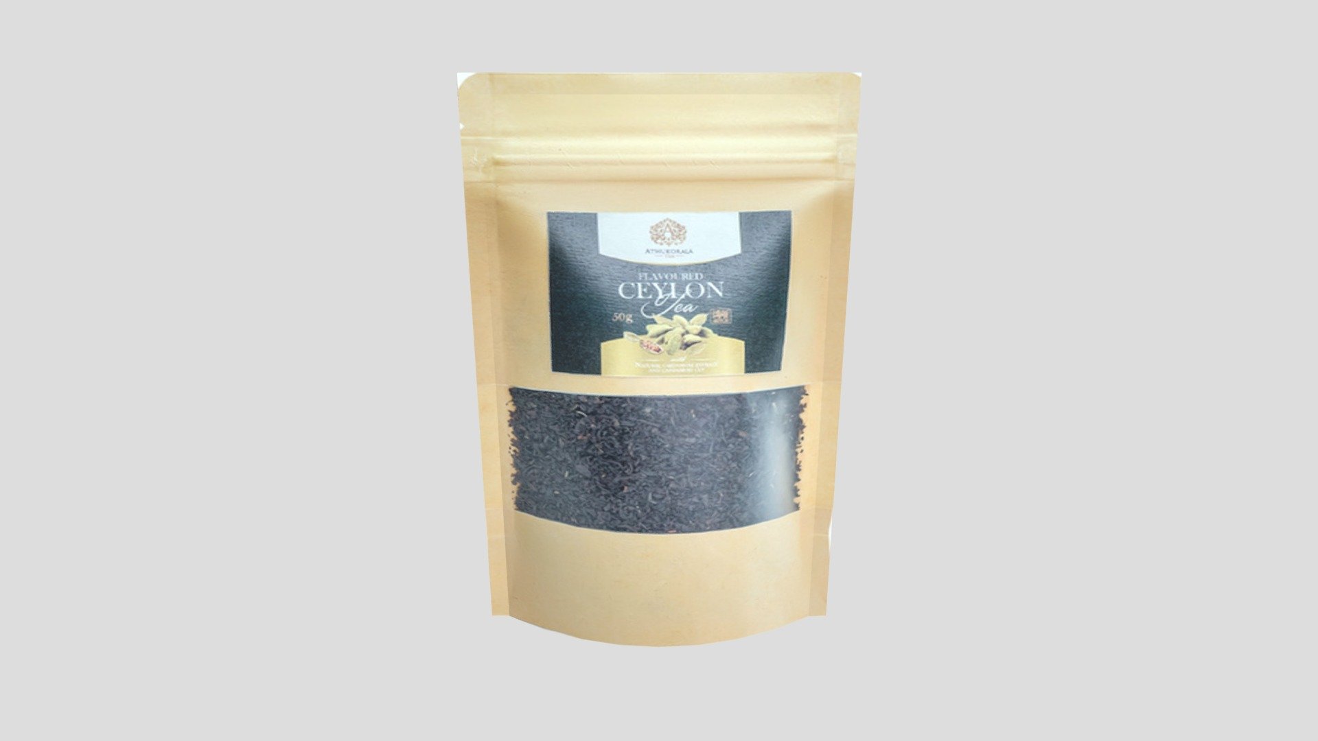 Cardamom 50g Tea Pack - 3D model by lakmalrohitha66 [c1ebcd2] - Sketchfab