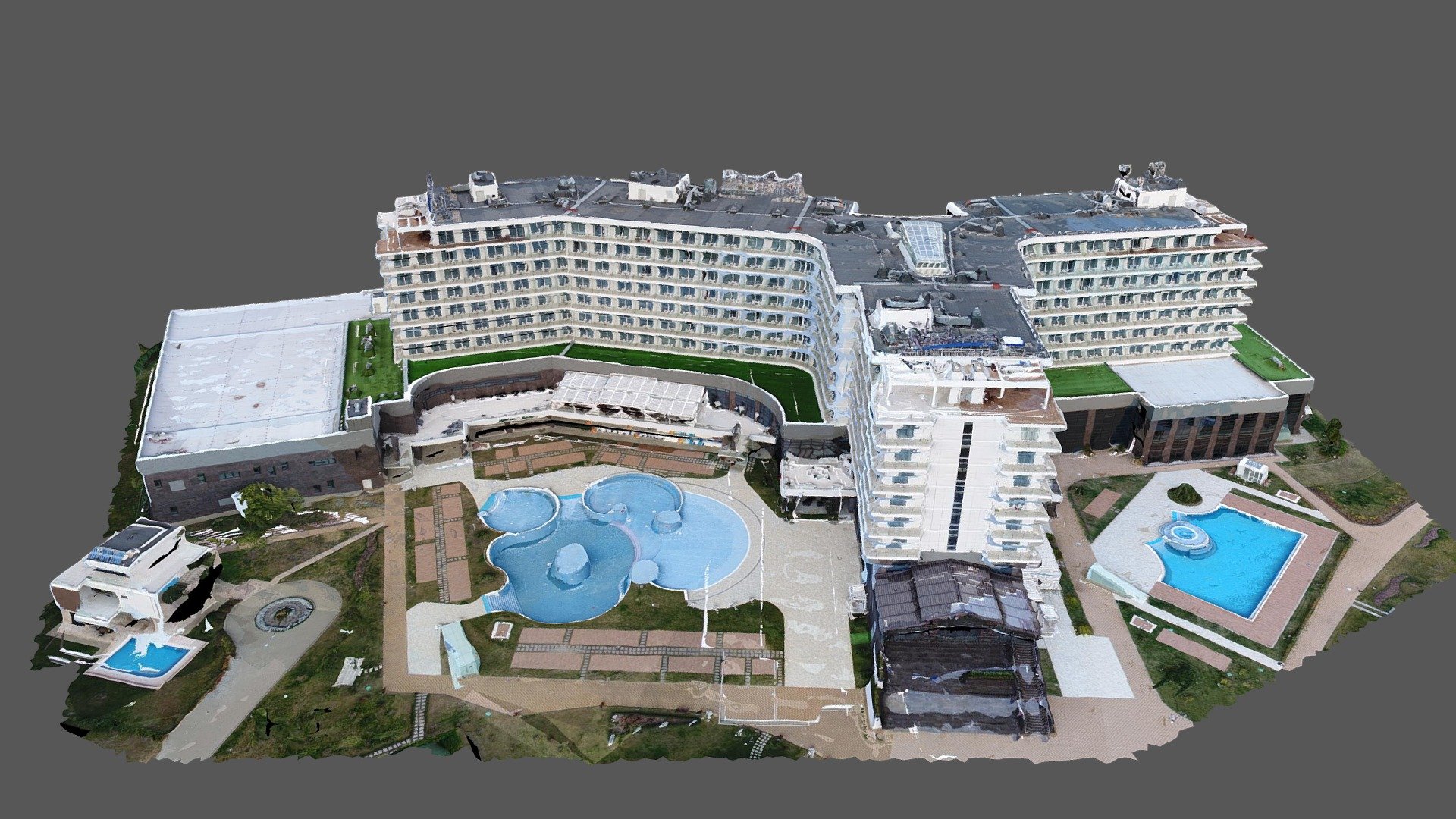Radisson Blue Paradise Hotel / Sochi - 3D model by roman-permyakov ...