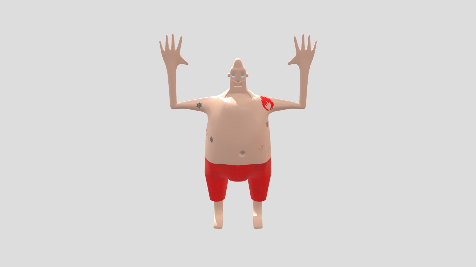 Mike's Character - 3D model by maflicker [c1ed0e7] - Sketchfab