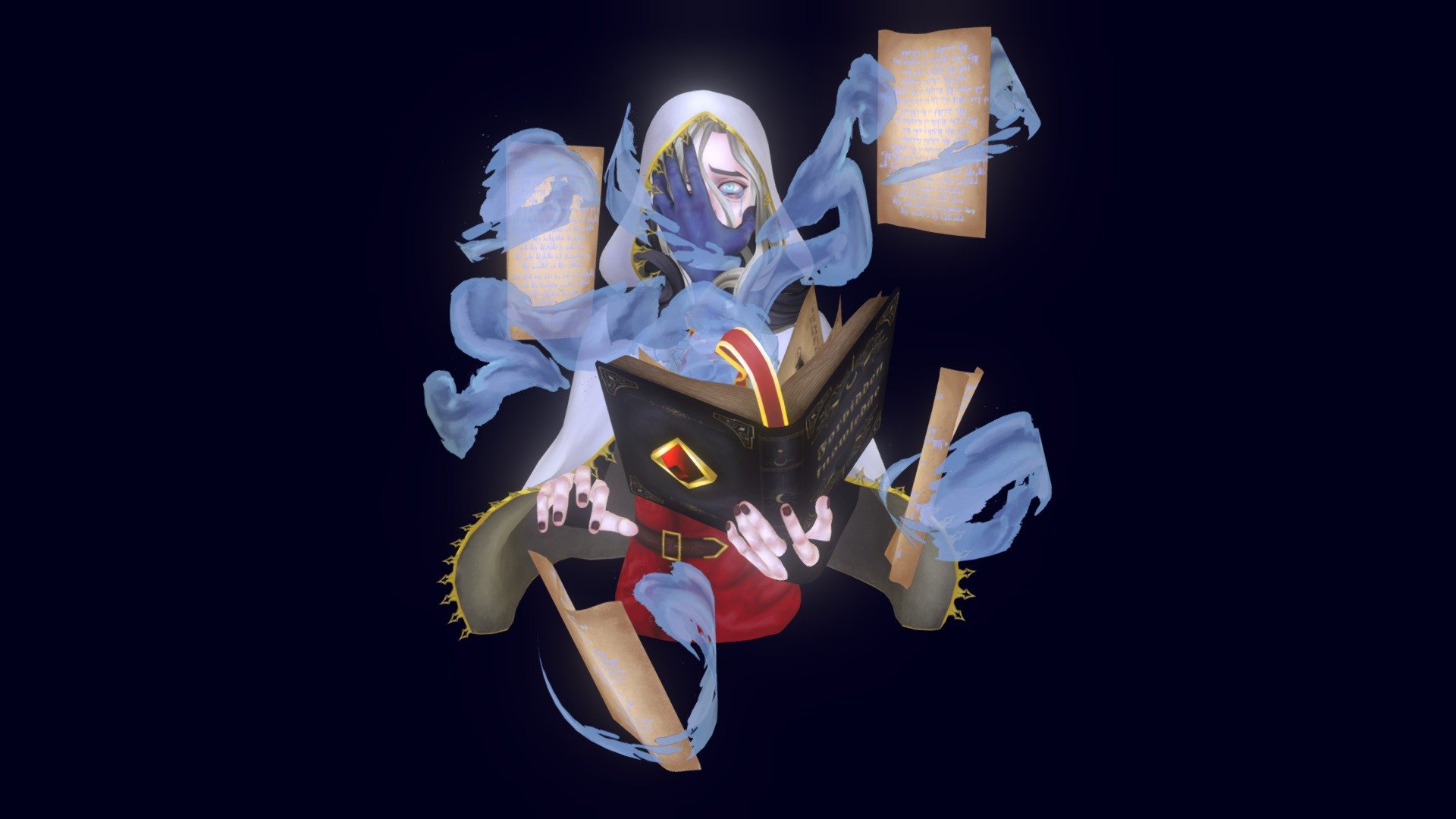 FORBIDDEN KNOWLEDGE - 3D model by idris (@idrisFreakT) [c1ed420 ...