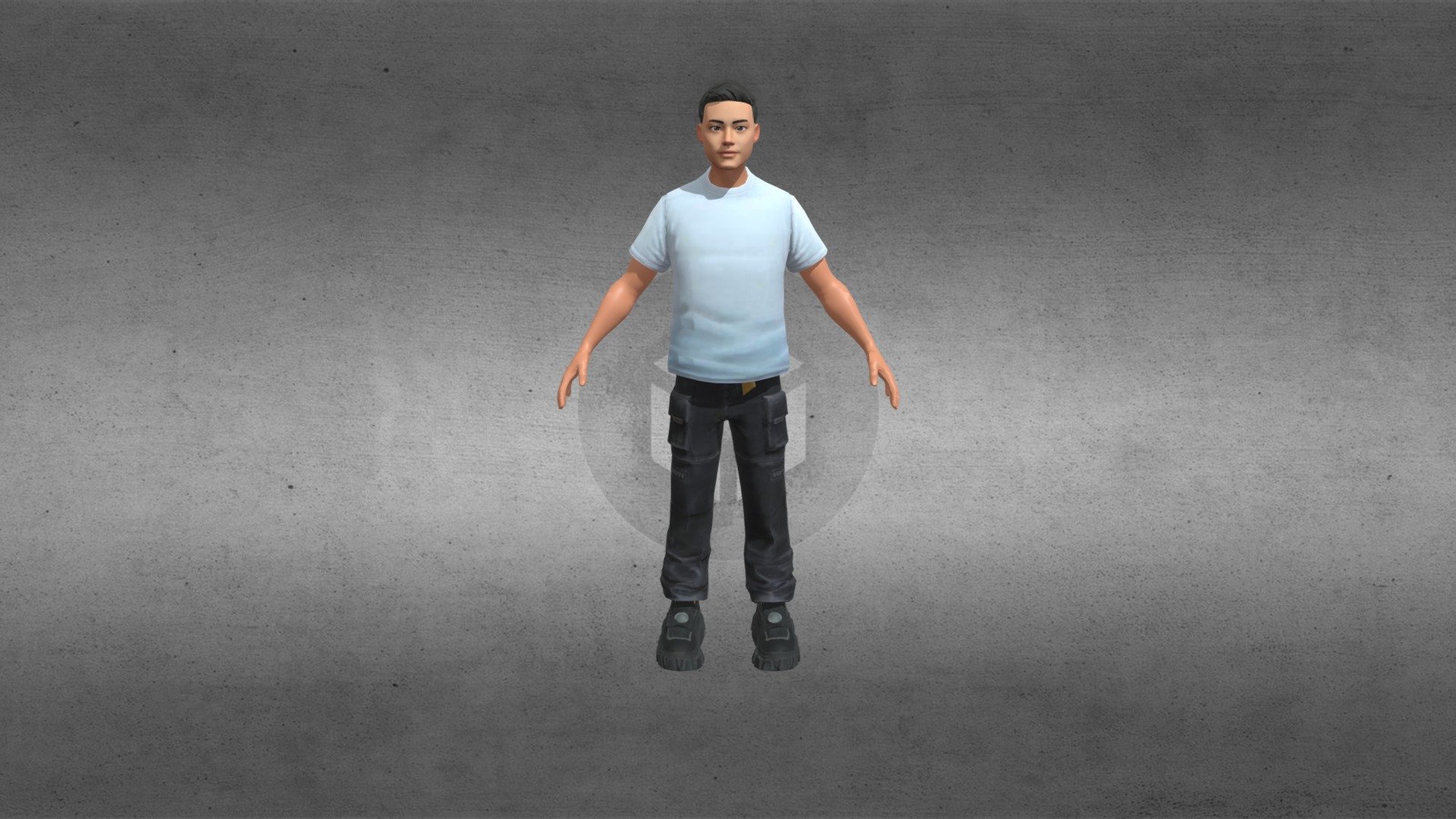 Zidane - 3D model by isoanimasi [c1f06dc] - Sketchfab