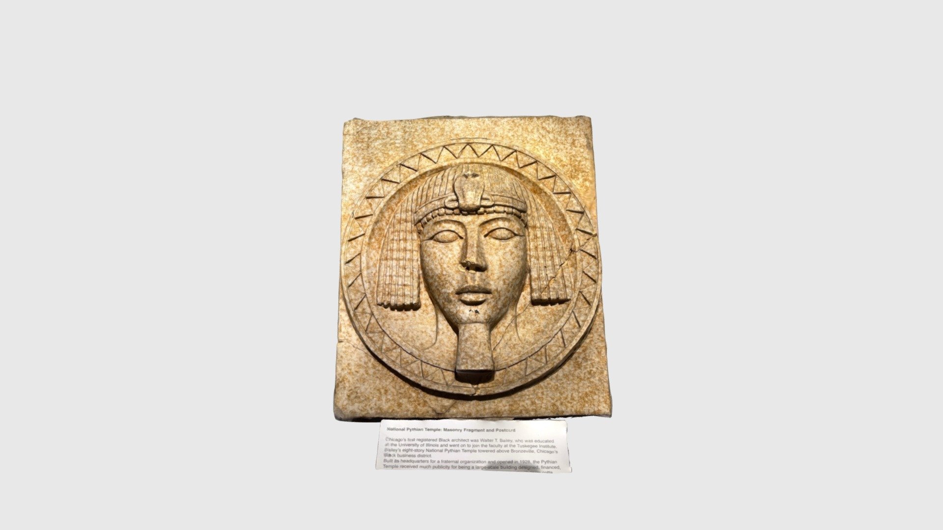 National Pythian Temple - Masonry Fragment - Download Free 3D model by ...