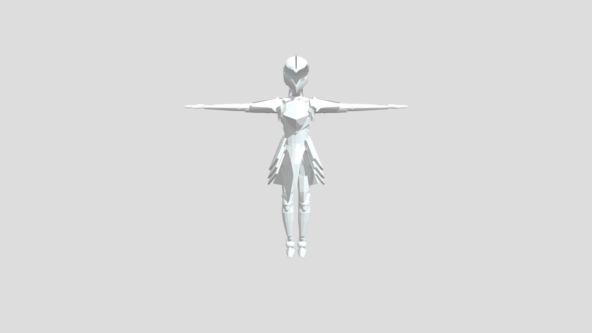 Model with bones and no color - 3D model by 20a6016 [c1f403d] - Sketchfab