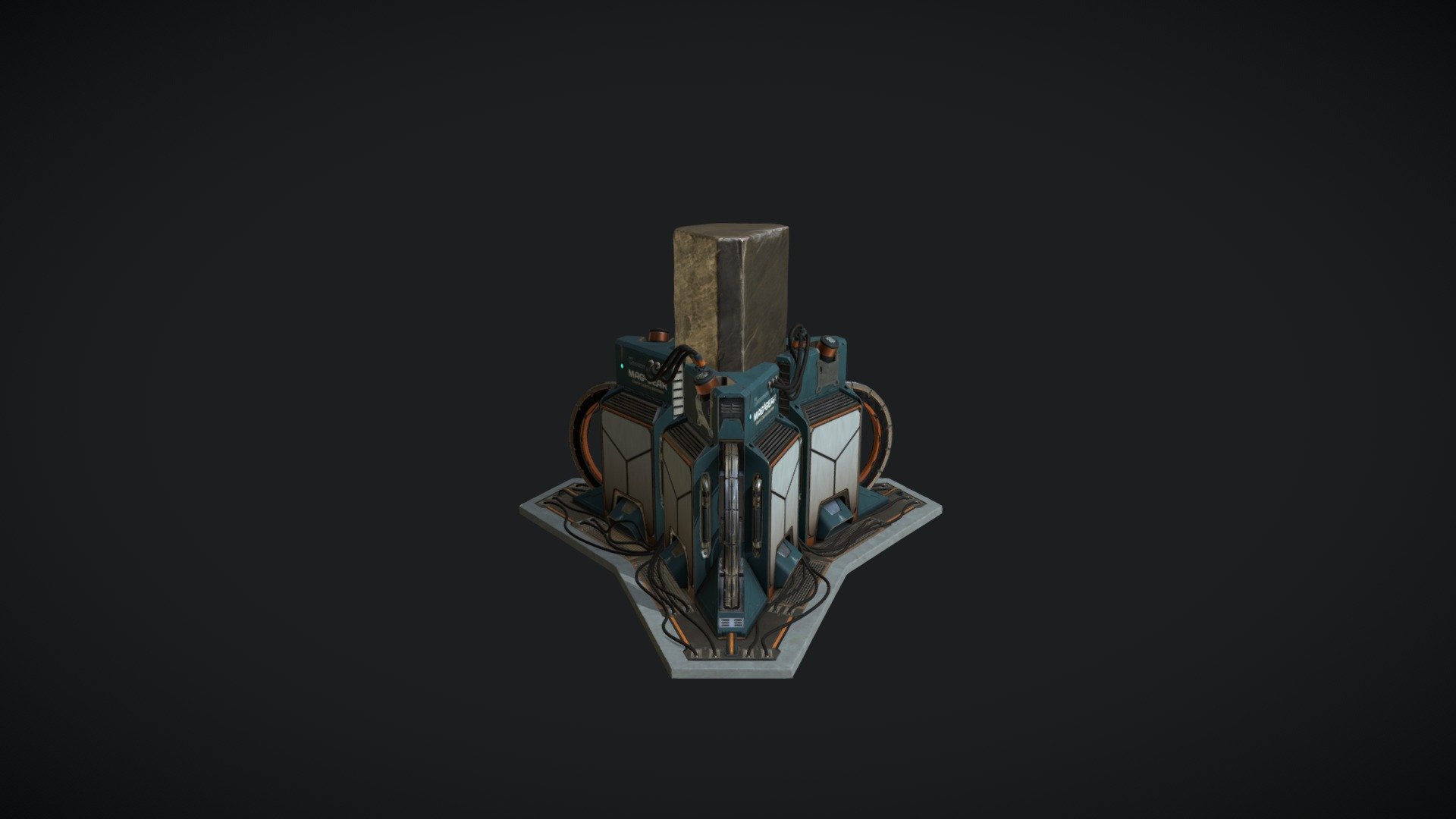 Celerite Generator - 3D model by Chronomorph [c1f4ff5] - Sketchfab