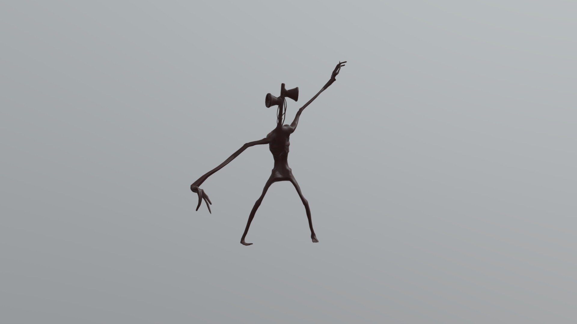 Mutant Swiping siren head - Download Free 3D model by Mixamo animations ...