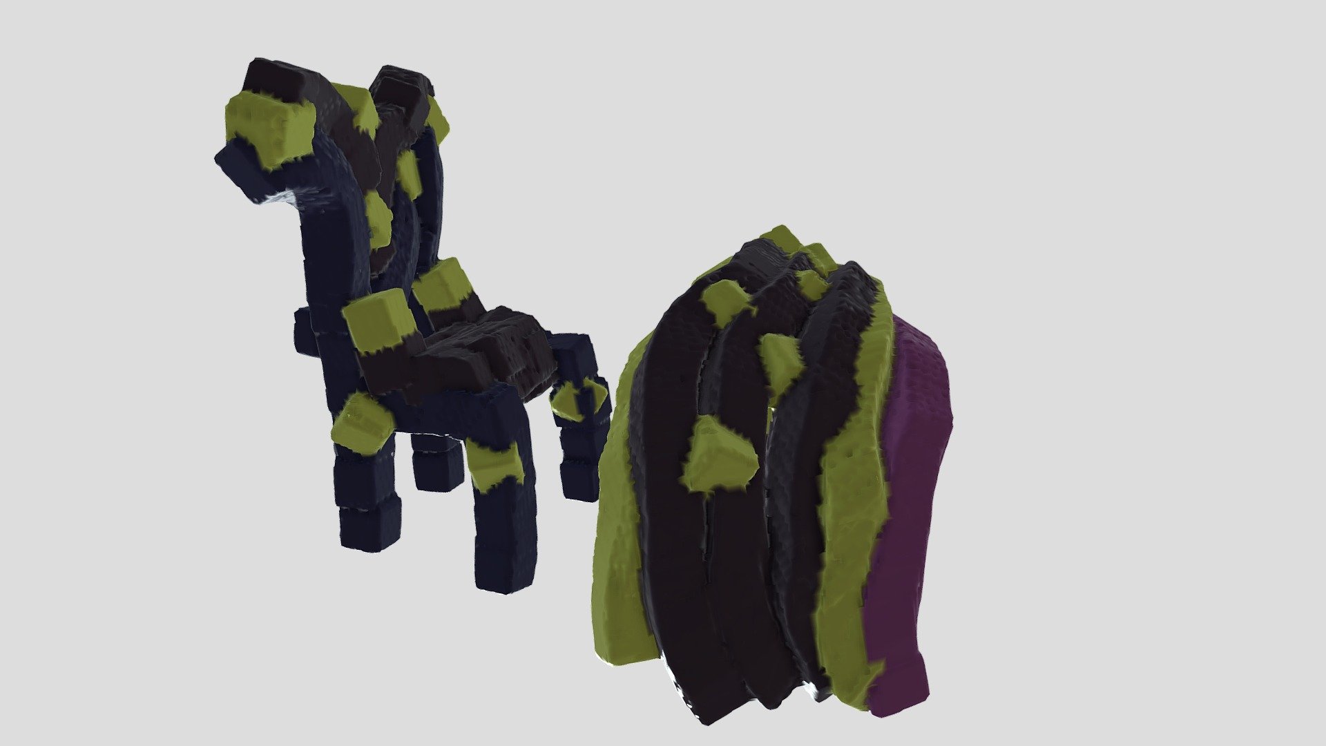 The Chair. - 3D model by federico.johnson [c1f59dd] - Sketchfab
