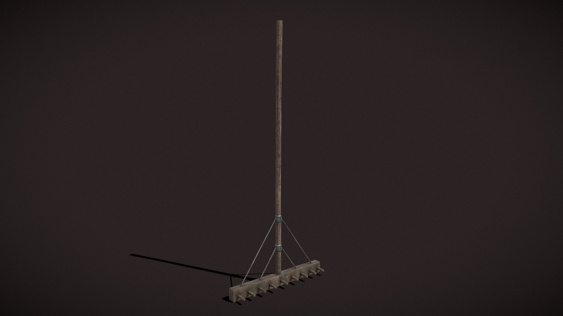 Medieval_Stlye_Rake - Buy Royalty Free 3D model by GetDeadEntertainment ...
