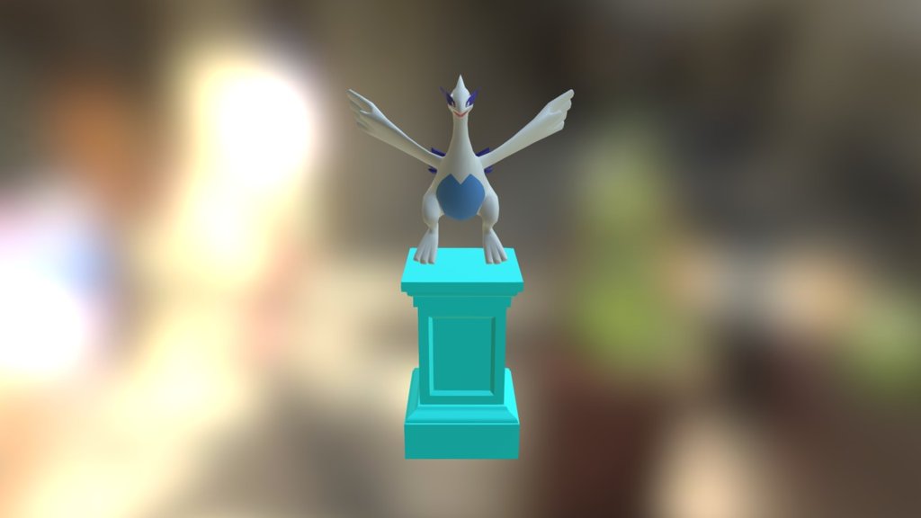 Lugia - 3D model by raul.serna [c1f8f07] - Sketchfab