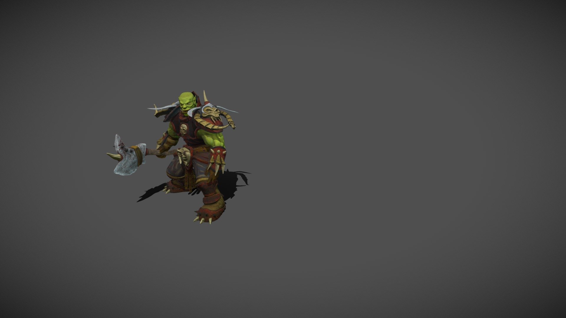 Attacking Orc - 3D model by finkals [c1f928e] - Sketchfab