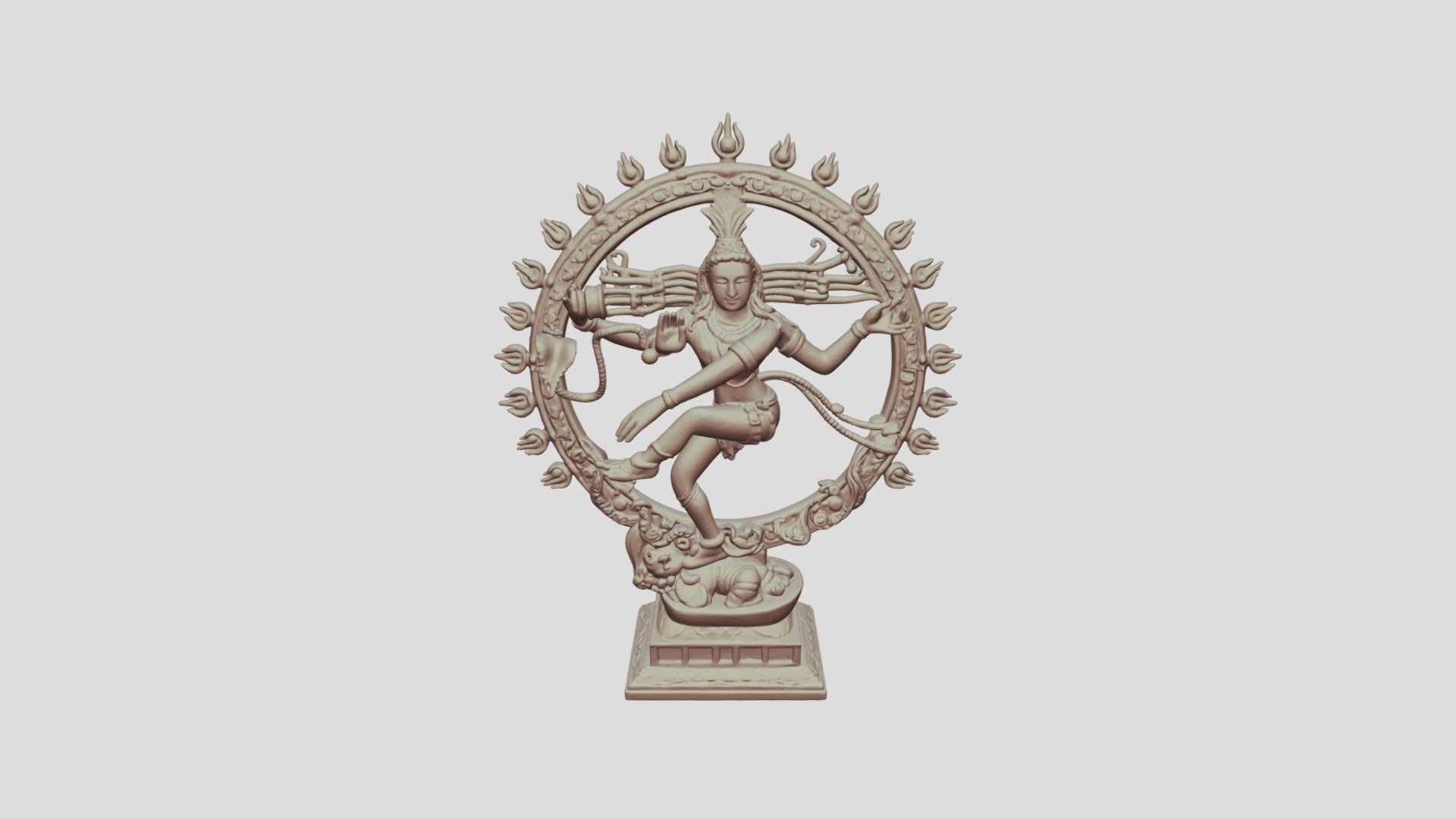 Nataraja Statue - Download Free 3D model by satyasudheer7 [c1f9c04 ...