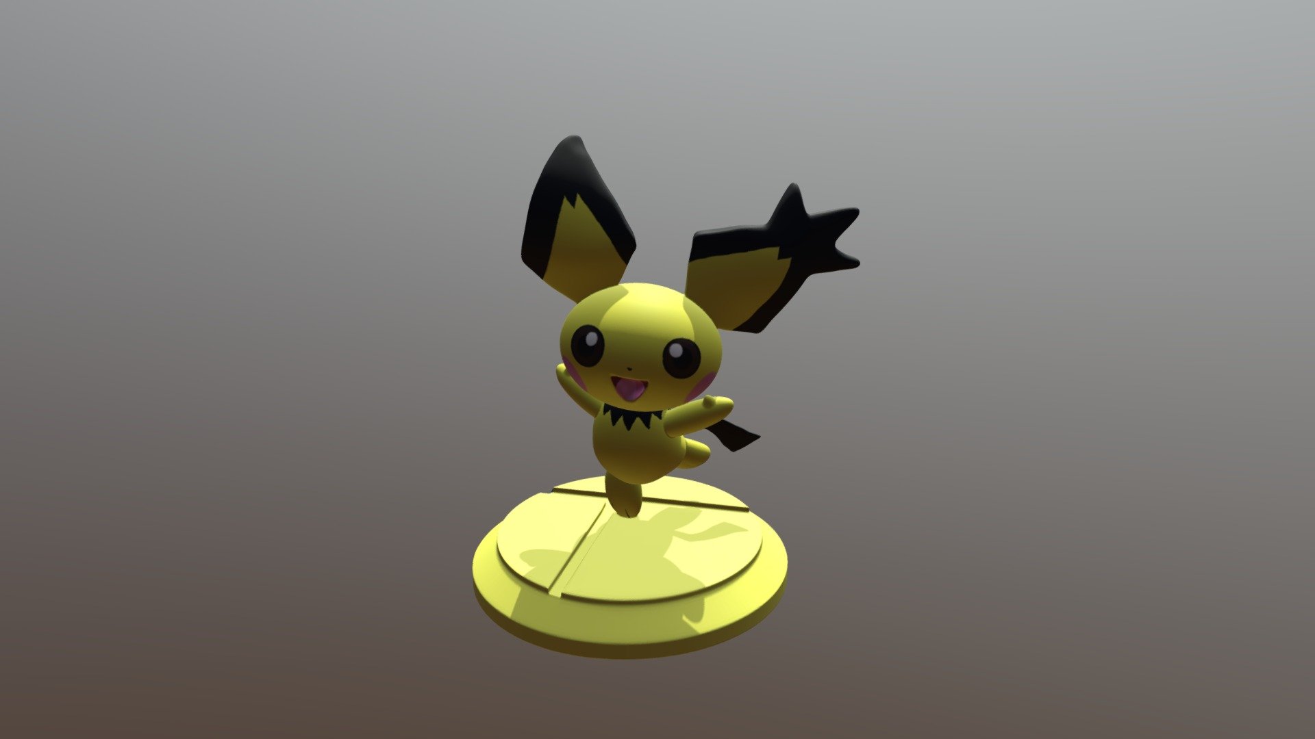 Pichu - 3D model by Frogidou (@arthur.vauzelle66) [c1faef1] - Sketchfab