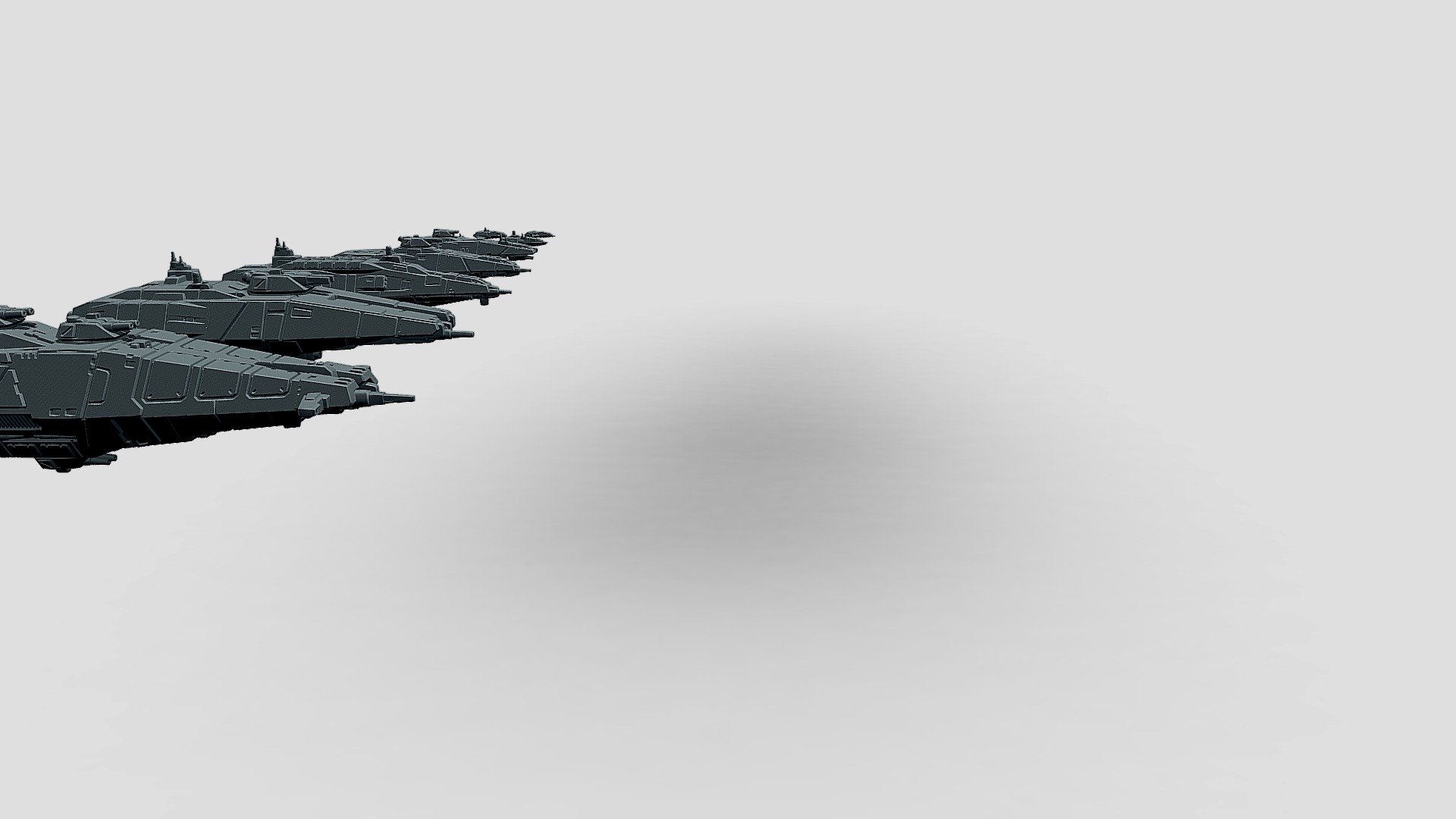 Consortium Fleet - 3D model by wondergecko [c1fb0a8] - Sketchfab