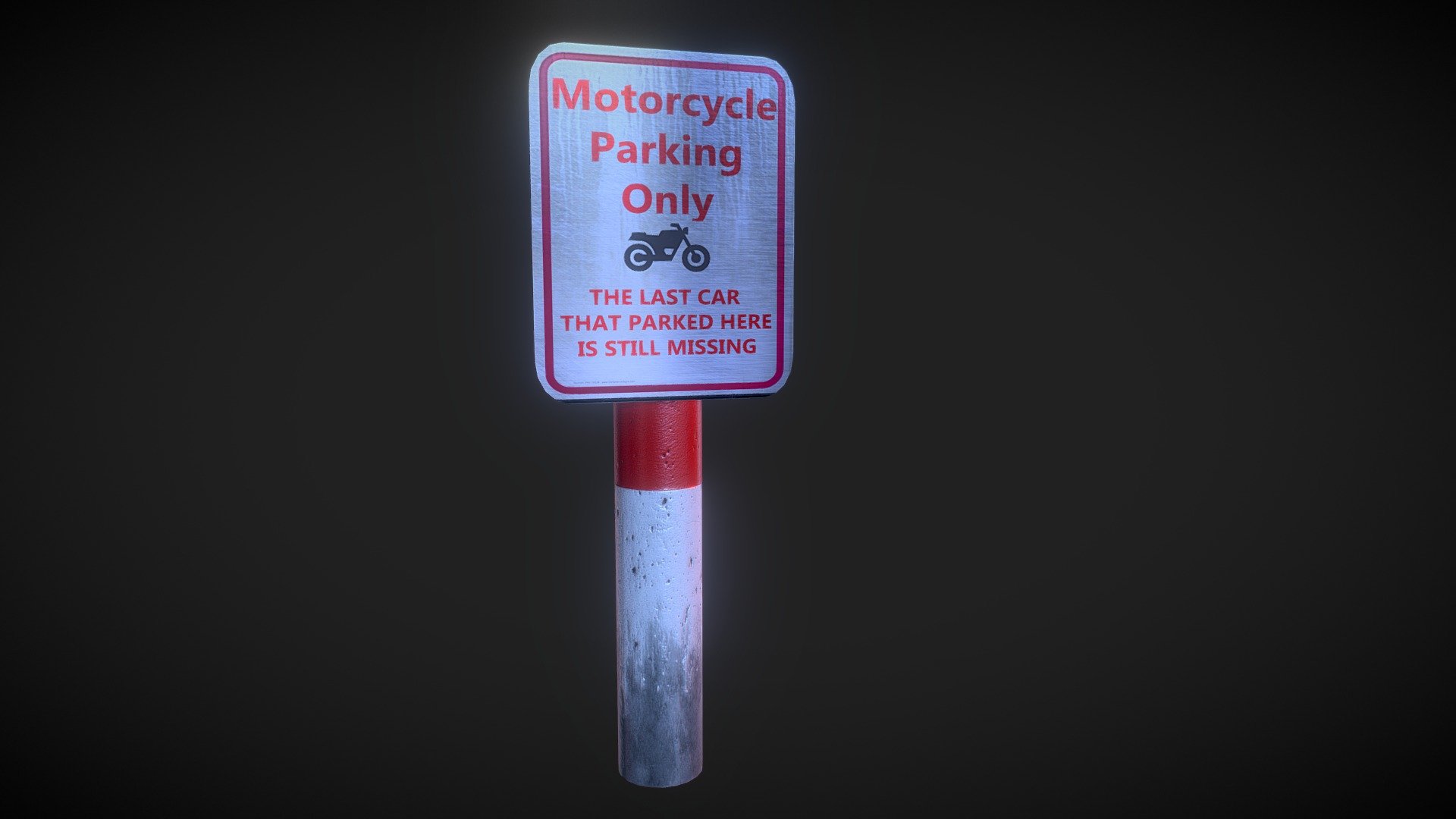 Parking Sign - Download Free 3D model by oscarherry3d [c1fb22b] - Sketchfab