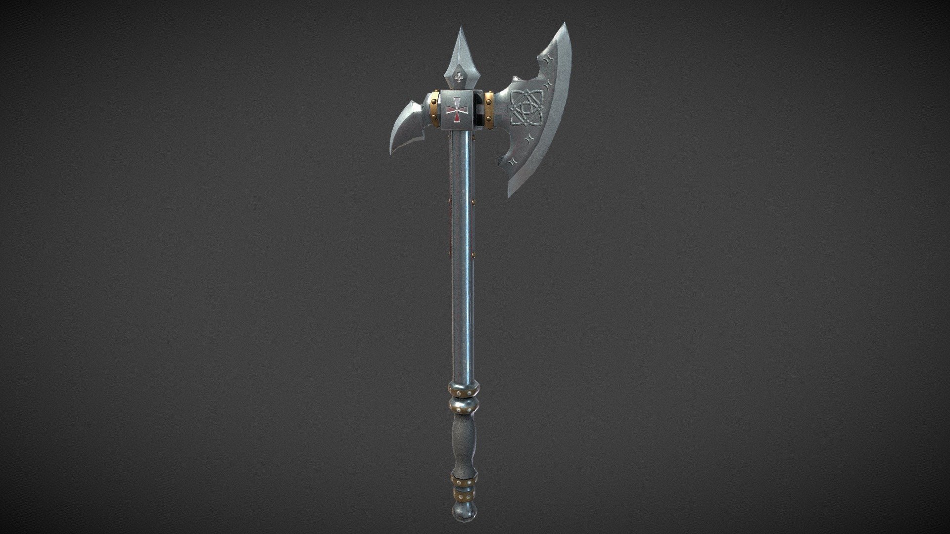 Medieval Gothic Axe - Buy Royalty Free 3D model by Outworld Studios ...