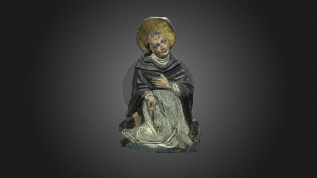 rzeźba Św. Dominik - 3D model by Muzeum Slaskie in Katowice ...