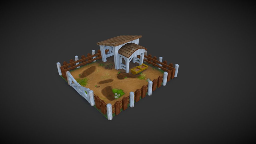 Farm - 3D model by Serhii (@lokitemplar) [c1fd4d1] - Sketchfab
