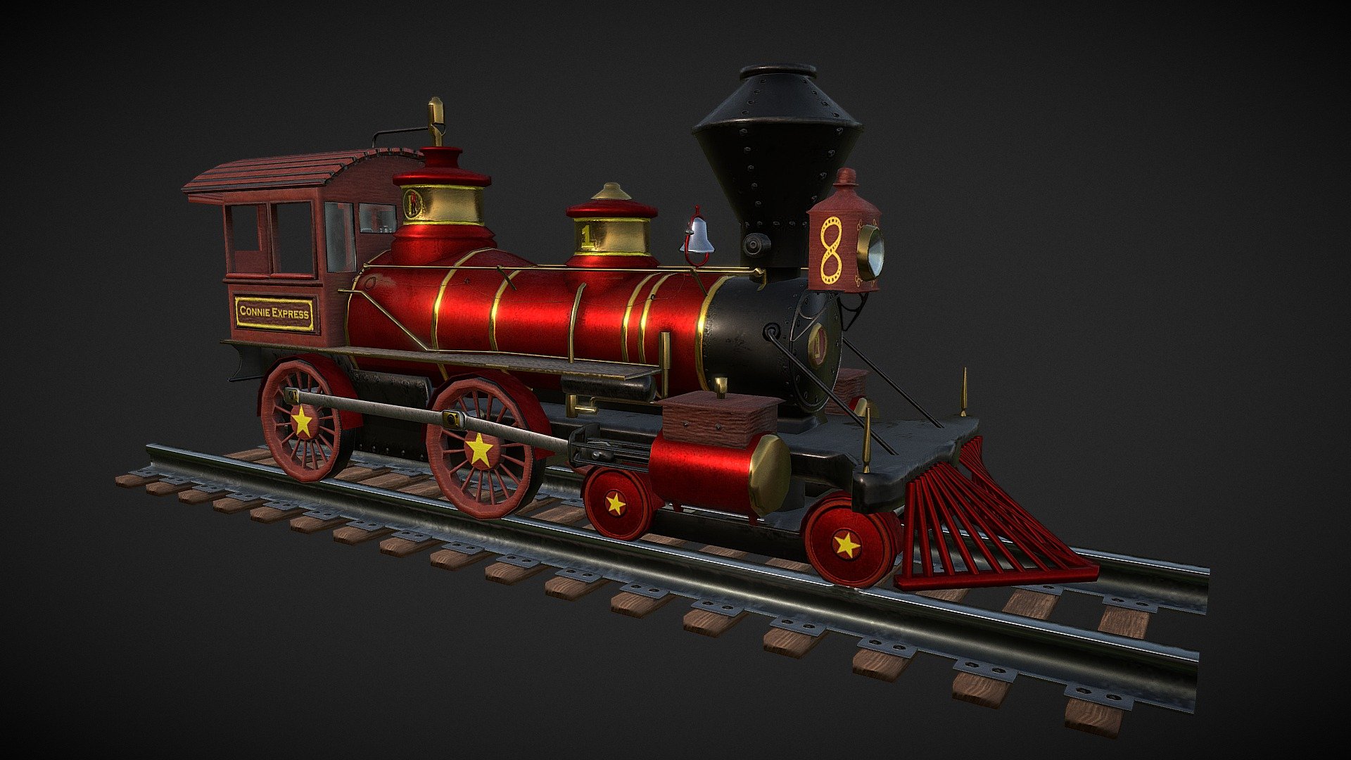 Train - 3D model by youssefjoukeh [c1fe88d] - Sketchfab
