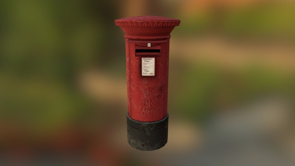 Pillar box - 3D model by Tanguy Belouin (@exhirion) [c2009a8] - Sketchfab