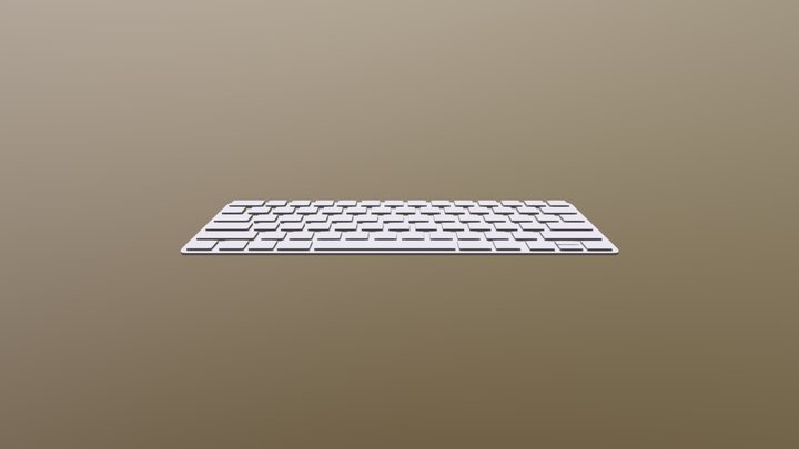 Apple-keyboard 3D models - Sketchfab