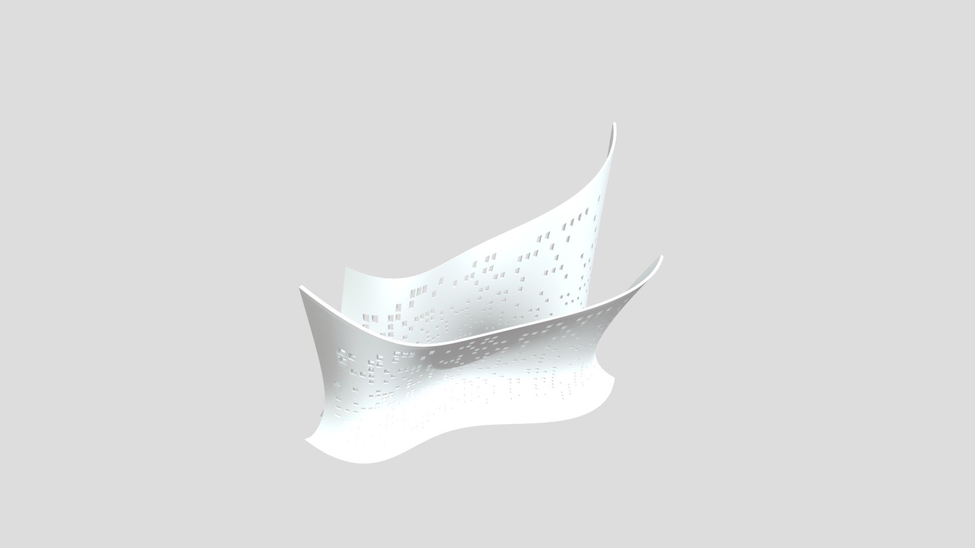 Wavy Pavilion - 3D model by ashrafnagy1995 [c2015d7] - Sketchfab